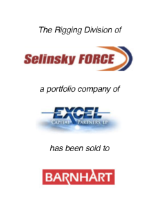 Selinsky Force - Cleveland M&A Middle Market Investment Bank - MelCap ...